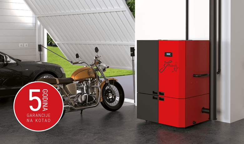 GRANDE 37 kW KOTAO NA PELET ALFA PLAM – VIP Alati