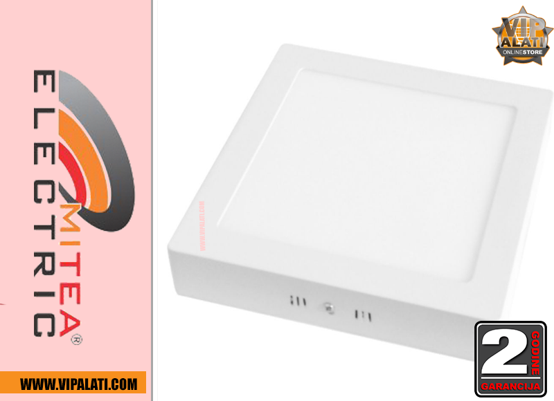 LED PANEL NADGRADNI KVADRATNI 18W 3000k – VIP Alati