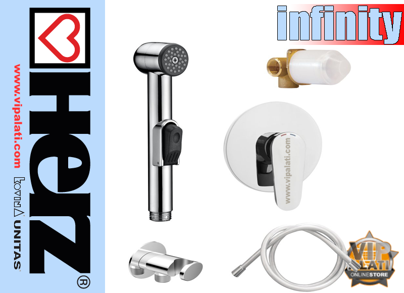 SANITARNI SET SHUT-OFF INFINITY 00363 – HERZ unitas – VIP Alati